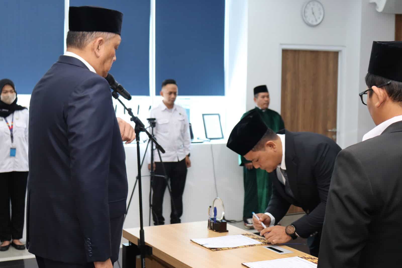 LANTIK PEJABAT ADMINISTRATOR, KEPALA BNNP JAWA BARAT TEKANKAN KONSISTEN ...